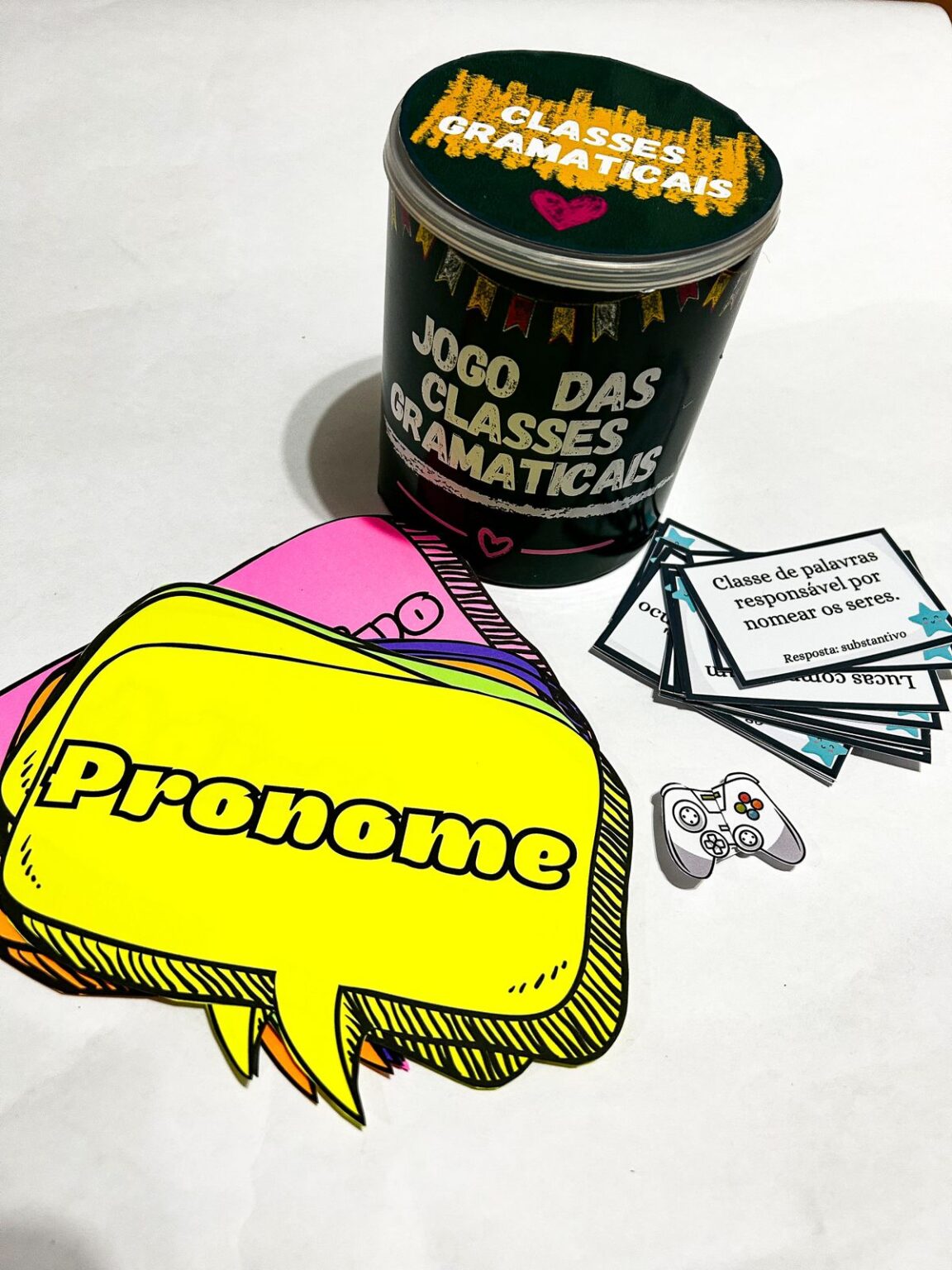 Jogo das Classes Gramaticais – Loja – Português Encantado