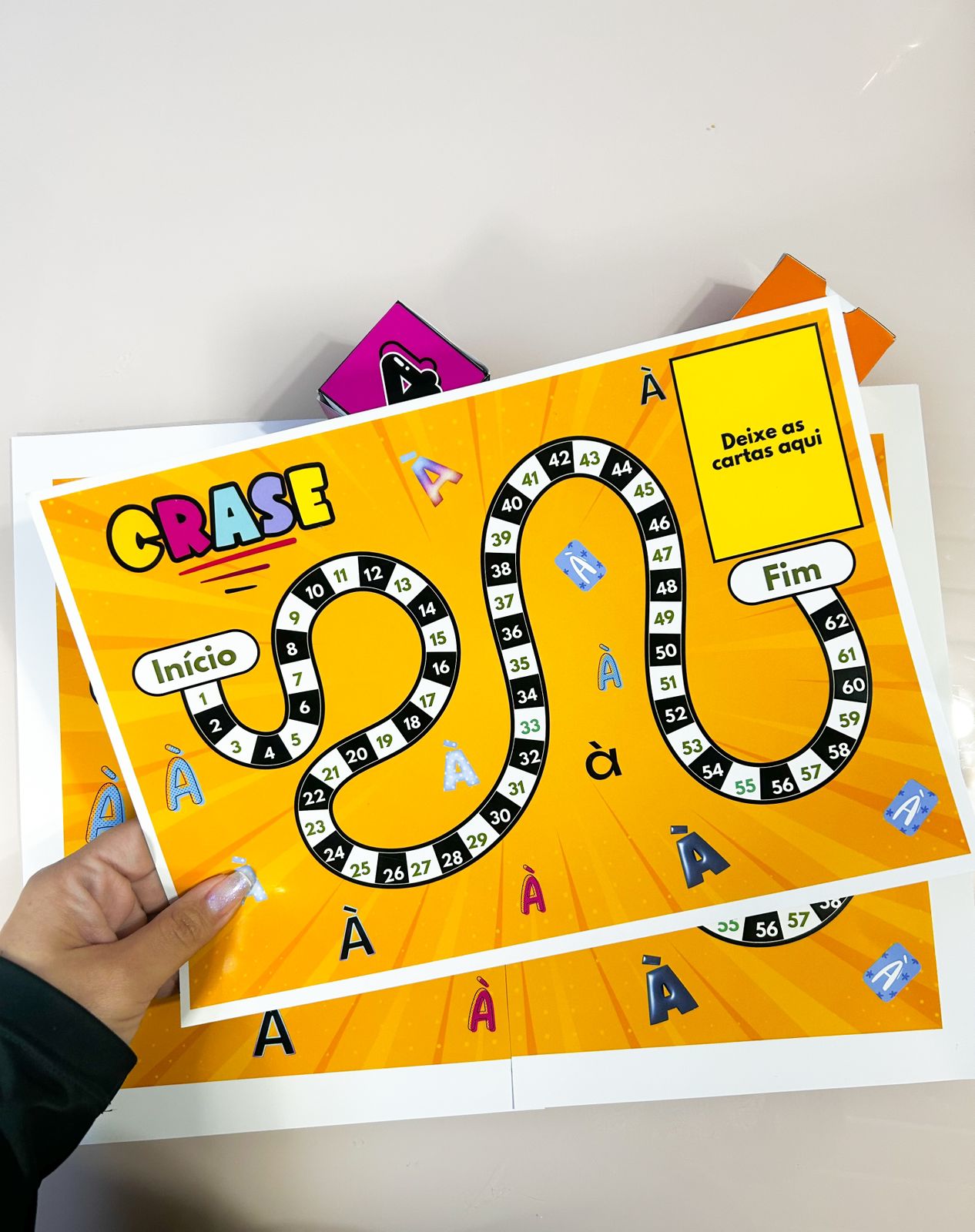 Crase – Jogo de tabuleiro – Loja – Português Encantado