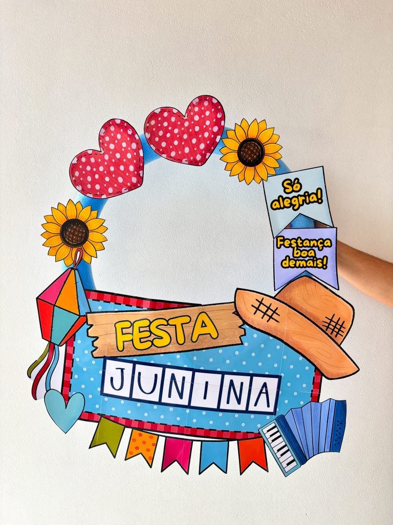Moldura para fotos – Festa Junina (e JULINA) – Loja – Português Encantado