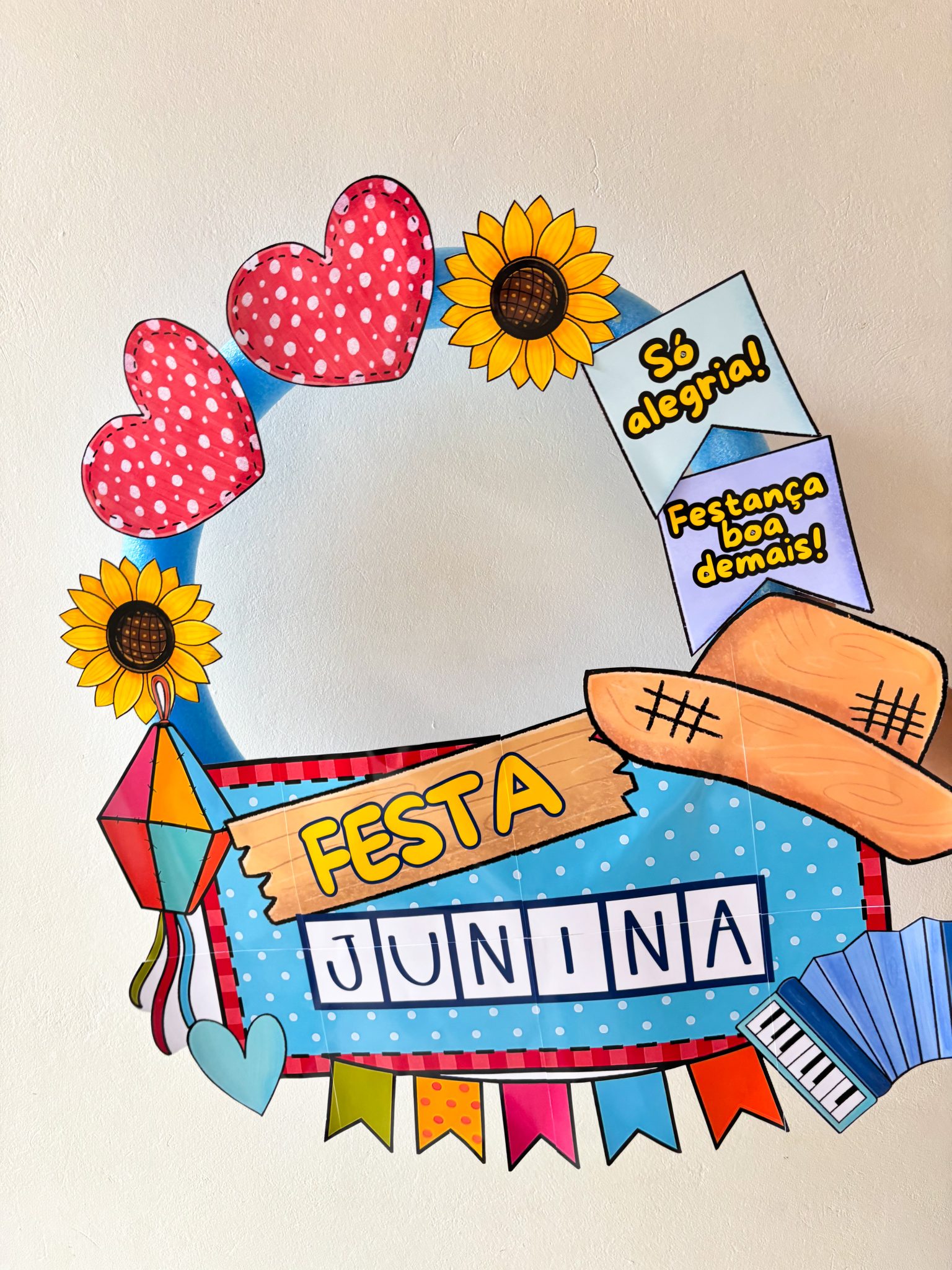 Moldura para fotos – Festa Junina (e JULINA) – Loja – Português Encantado